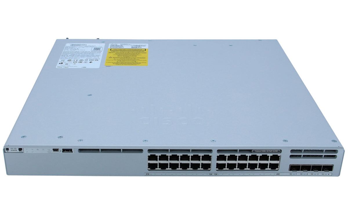 C9300L-24P-4X-A - Cisco Catalyst 9300L 24p PoE Network Advantage 4x10G ...