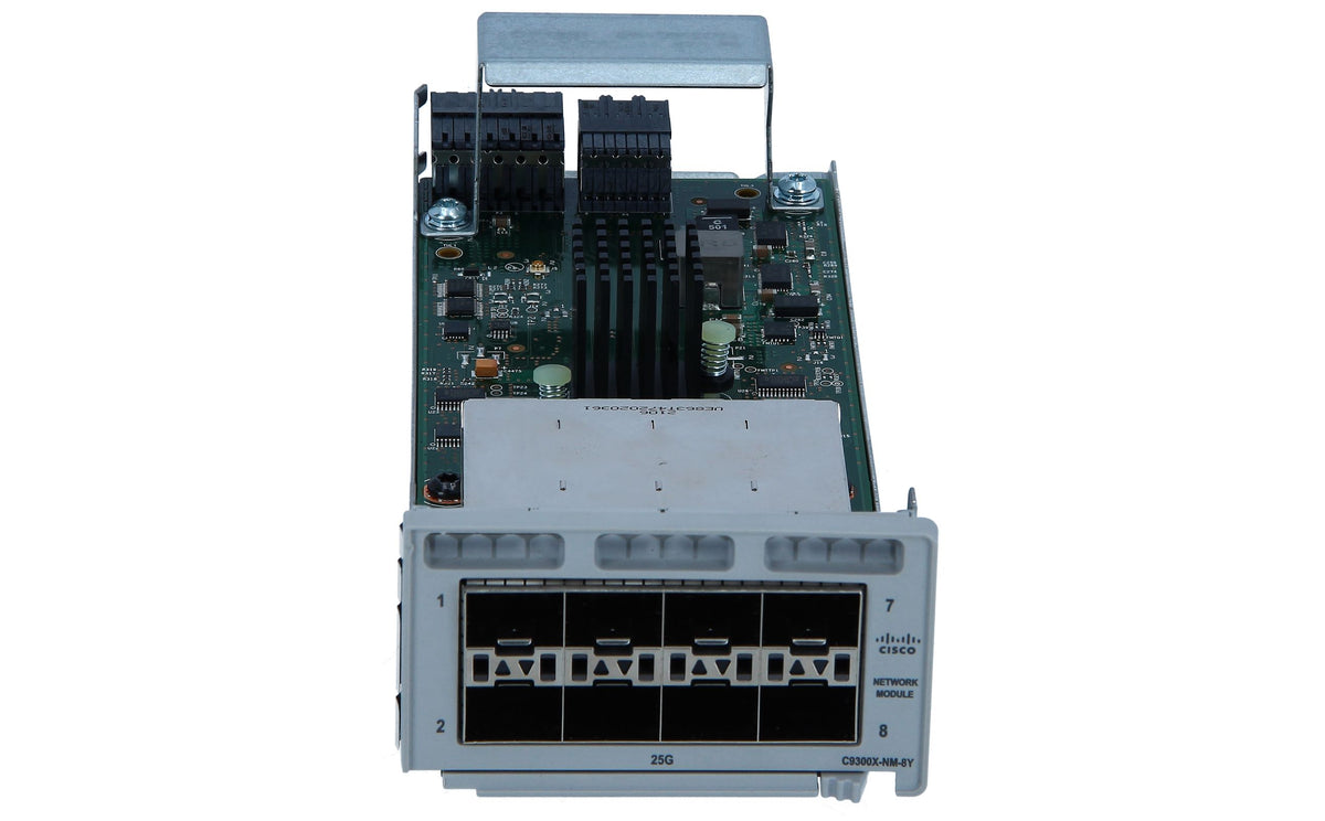 C9300X-NM-8Y - Cisco Catalyst 9300 8x10G/25G Network Module SFP+/SFP28 ...