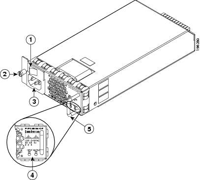 Cisco PWR-C49E-300AC-R/2 Catalyst 4948E 300WAC Redundant Power Supply ...