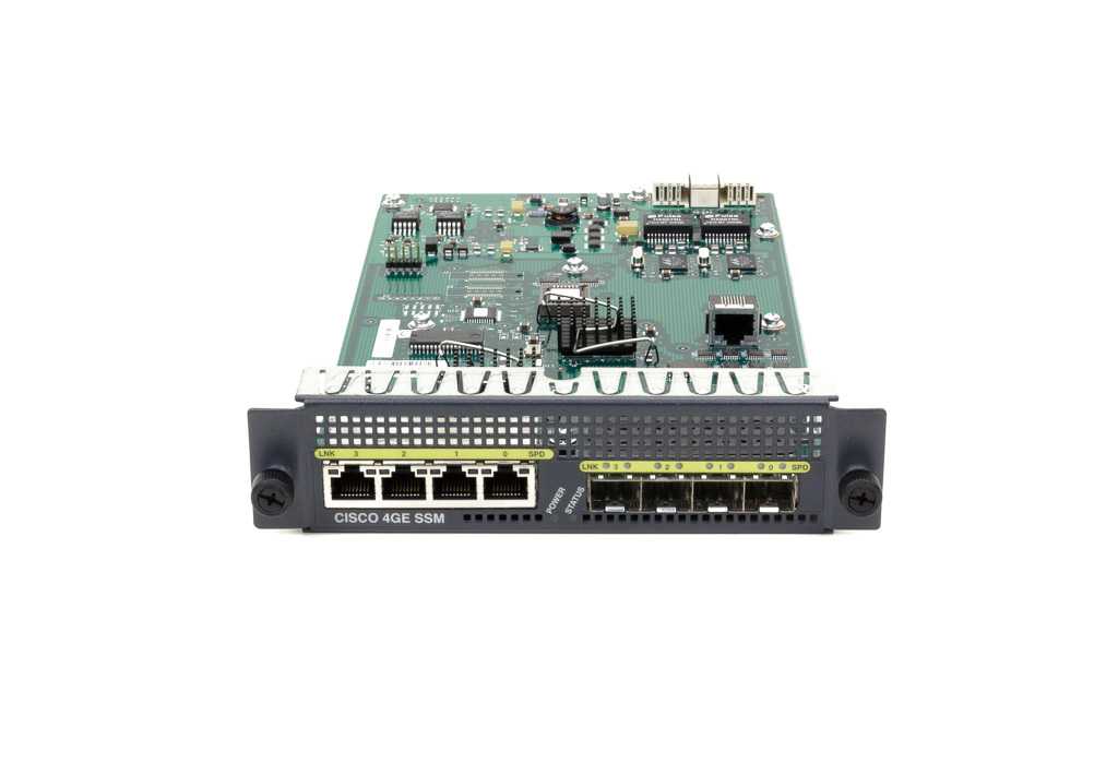 SSM-4GE Cisco ASA 5500 4-Port Gig Ethernet Security Services Module ...